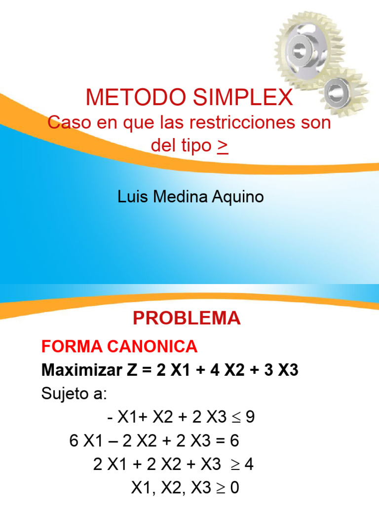 Metodo Simplex 4 | PDF | Teaching Methods & Materials | Science & Mathematics