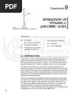 DCPIP Vitamin C Testing Method | PDF