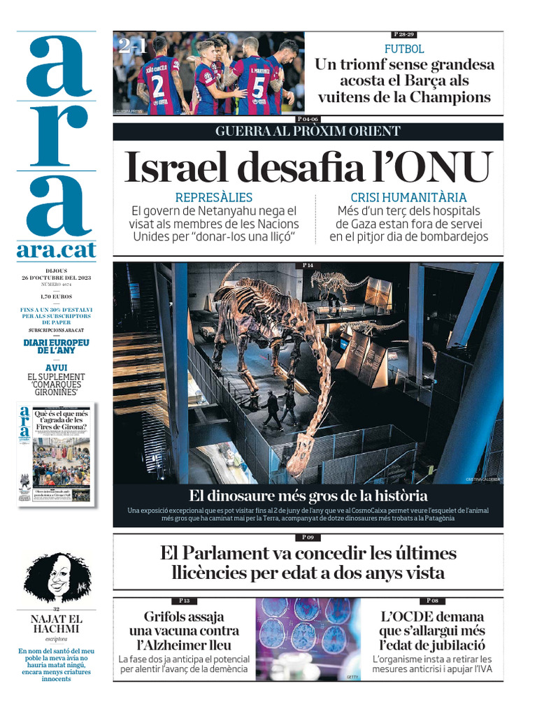 26-10-23-Diari Ara | PDF