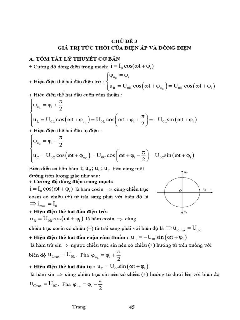 điện xoay chiều | PDF
