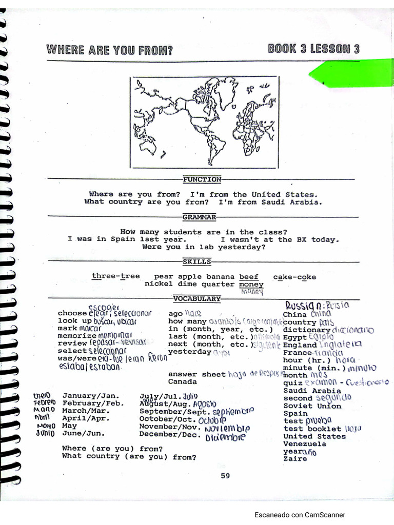 Lesson 3 Book 3 | PDF