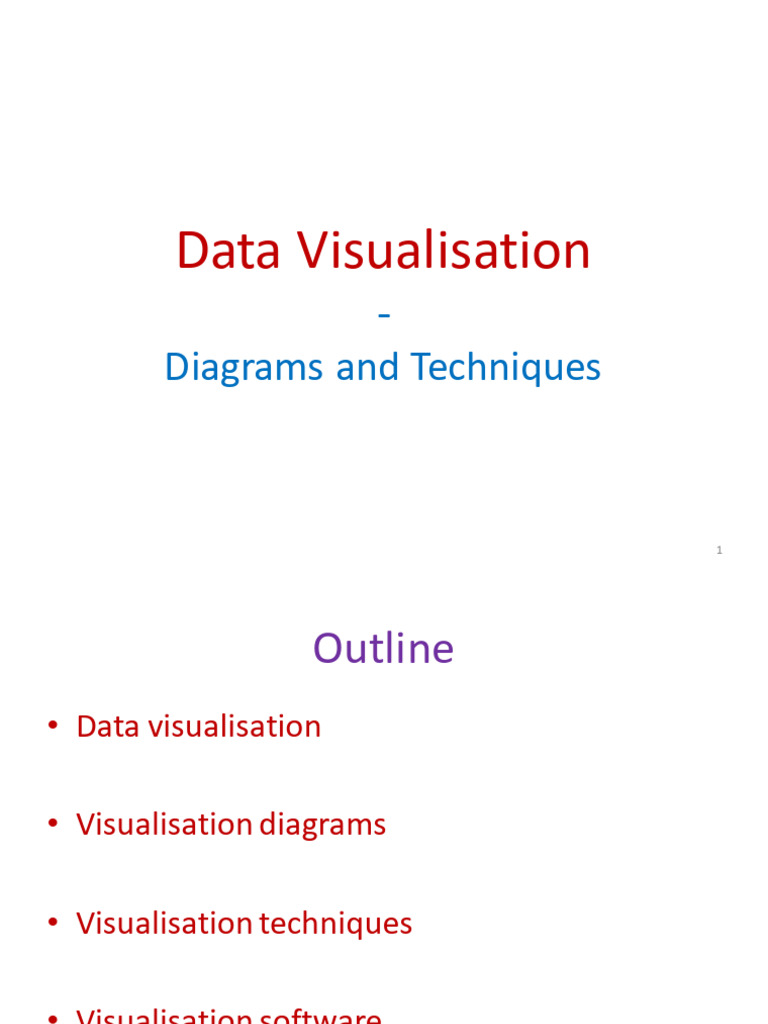 Lecture - Data Visualisation | PDF
