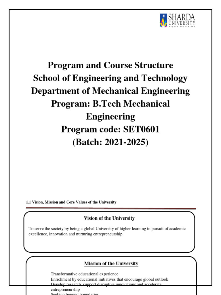 B.Tech Mechanical Engg. Overview | PDF | Linear Map | Vector Space