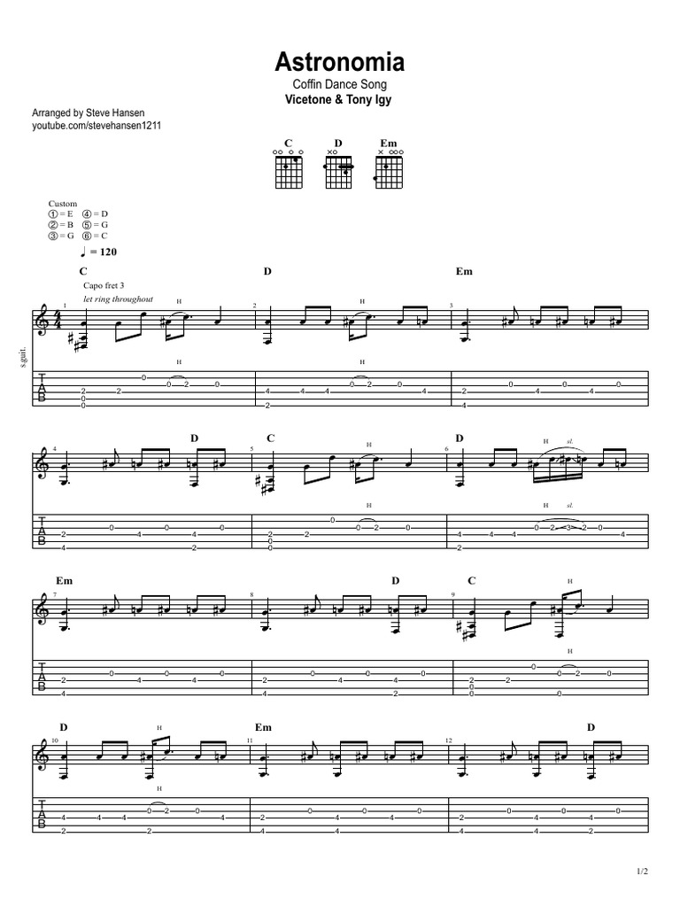 Astronomia (Coffin Dance) | PDF