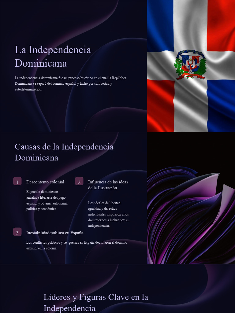 Historia de la Independencia Dominicana | PDF