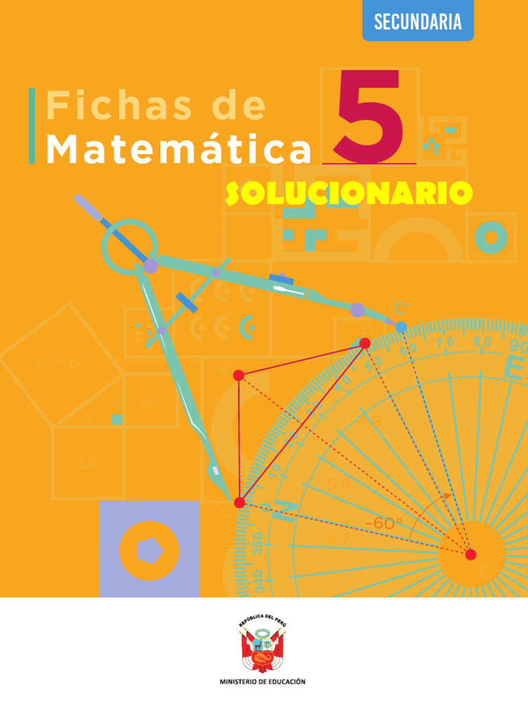 Fichas de Matemática 5 Solucionario | PDF