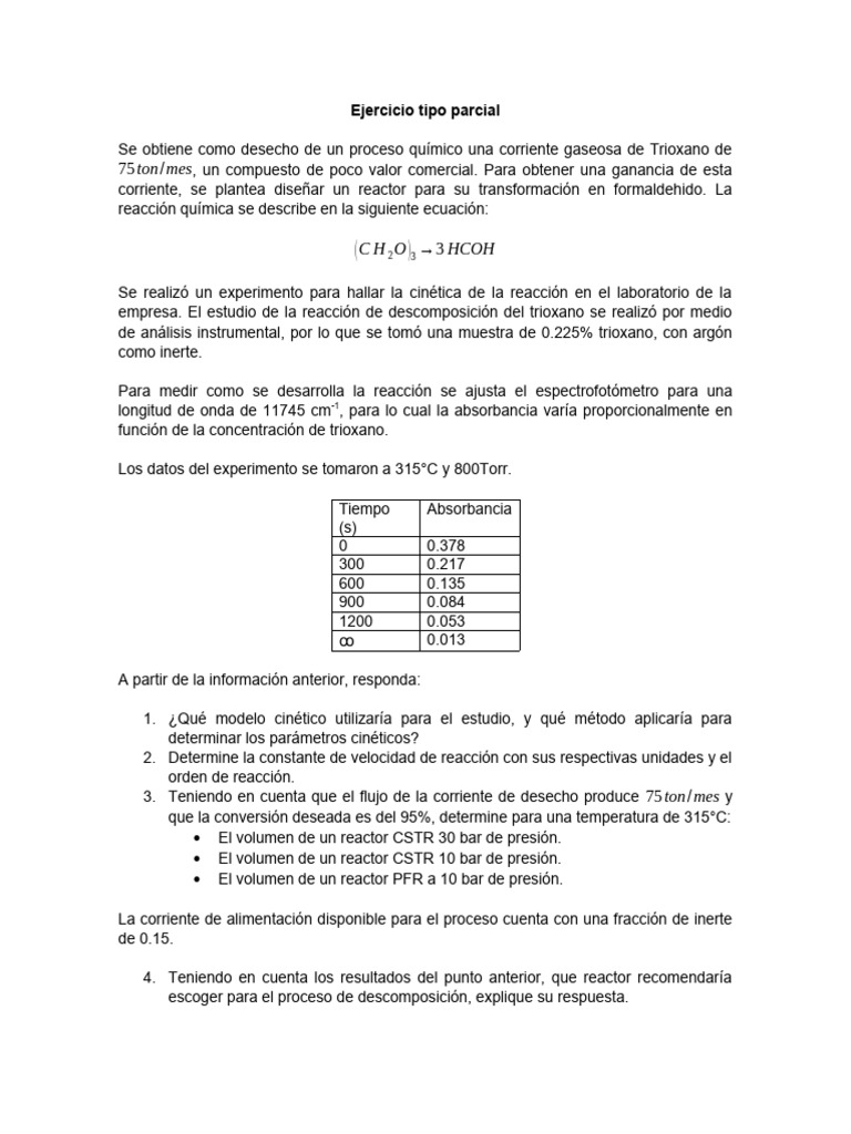 Diseño de Reactores: Batch, CSTR, PFR | PDF | Reactor Quimico | Metrología