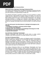 Philippine Code of Ethics For Radiologic Technologists | PDF ...