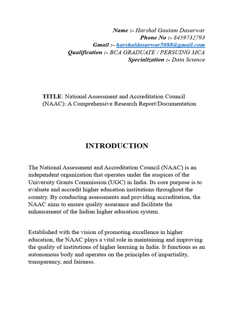 NAAC | PDF