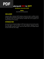 Cyberpunk Red Reference Sheets Fixed | PDF | Equipment | Firearms