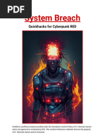 Cyberpunk Red Reference Sheets Fixed | PDF | Equipment | Firearms