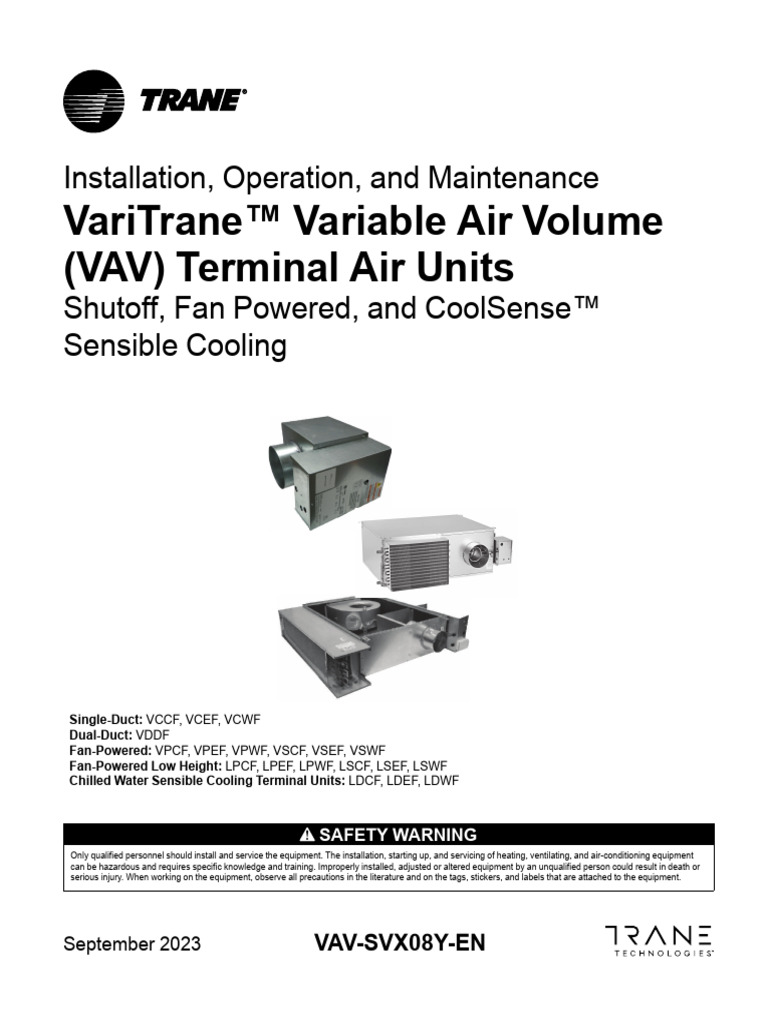 Vav Svx08y en - 09302023 | PDF