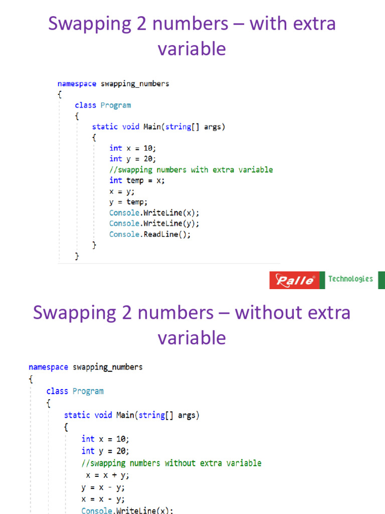 Palle Csharp Frequently Asked Programs | PDF