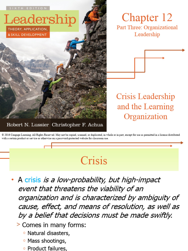 Crisis Leadership and Communication Guide | PDF | Leadership | Crisis ...