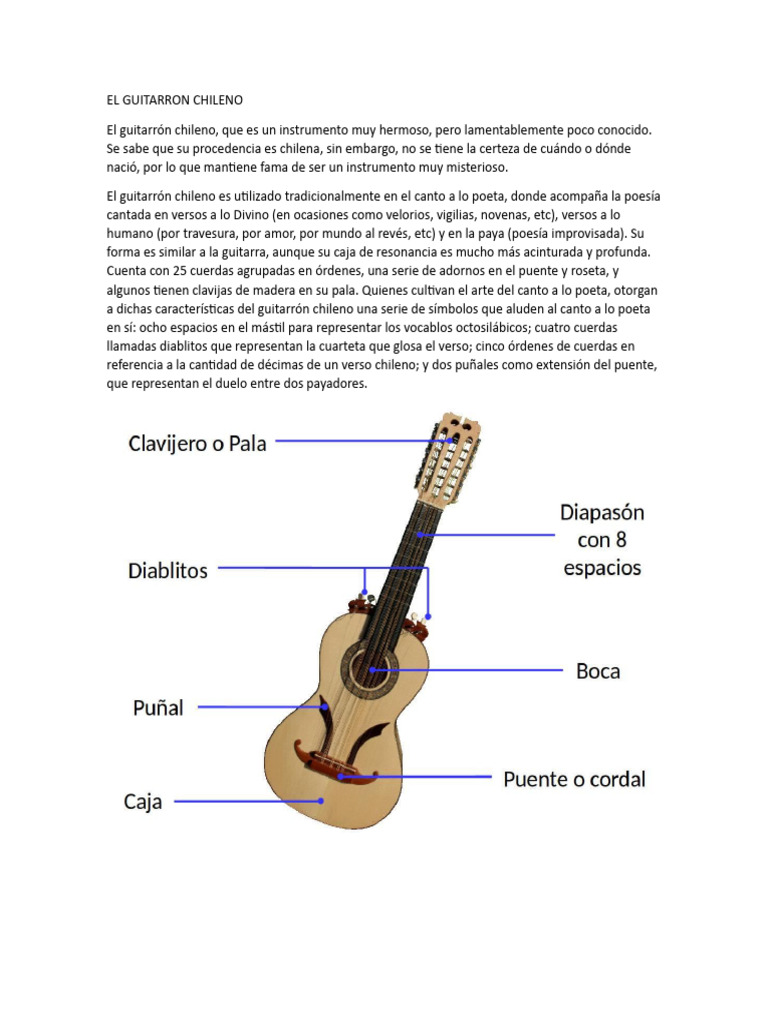 El Guitarron Chileno | PDF | Arte