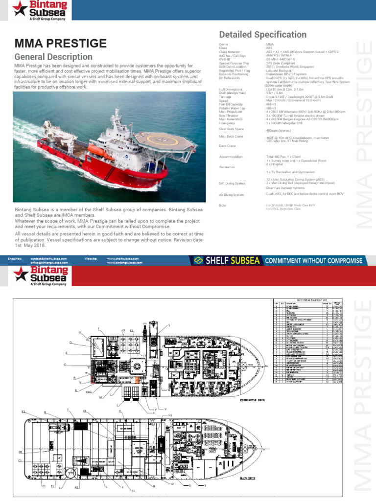 MMA Prestige Brochure Rev.1 1 | PDF | Water Transport | Watercraft