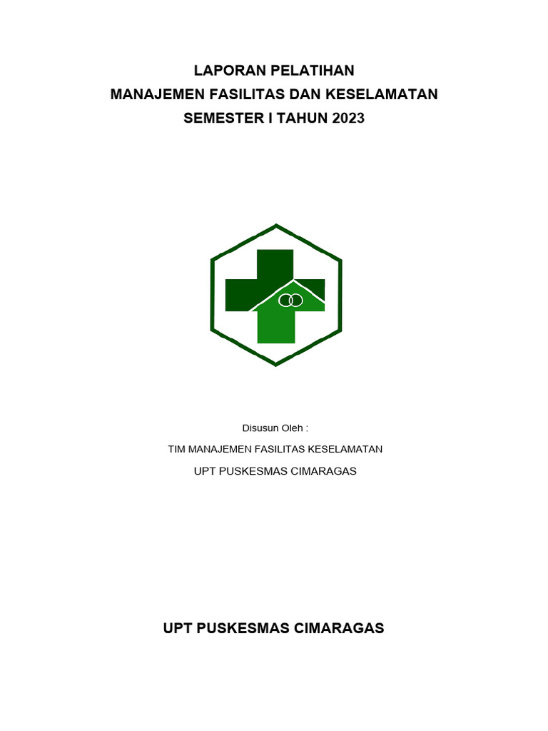 Laporan Pelatihan MFK Puskesmas 2023 | PDF | Komputer