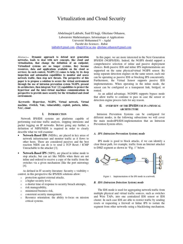 Virtualization and Security | PDF