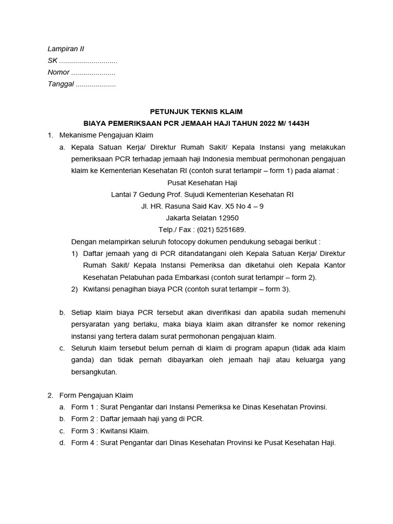 Mekanisme Klaim Yon - Mekanis - Klaim - E1 | PDF