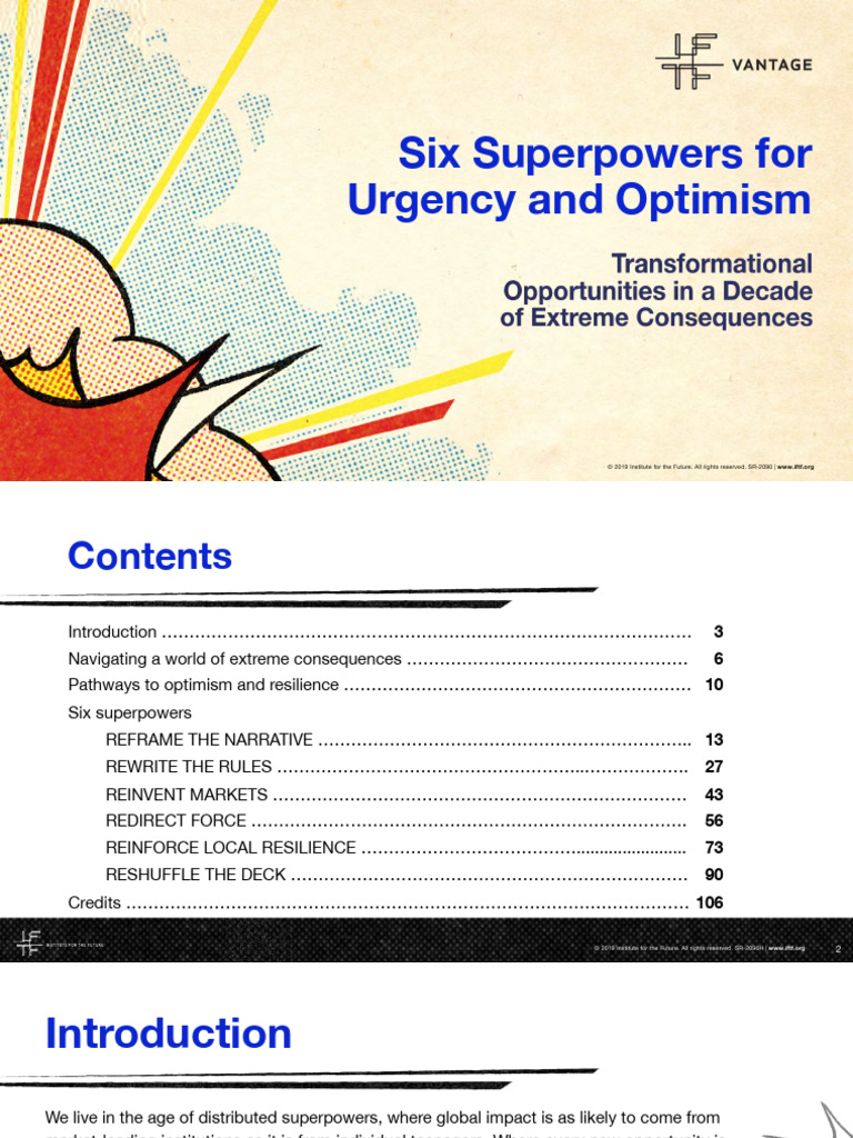 IFTF - Vantage - 6 Superpowers For Urgency and Optimism | PDF | Flood ... IFTF - Vantage - 6 Superpowers For Urgency and Optimism | PDF | Flood ...