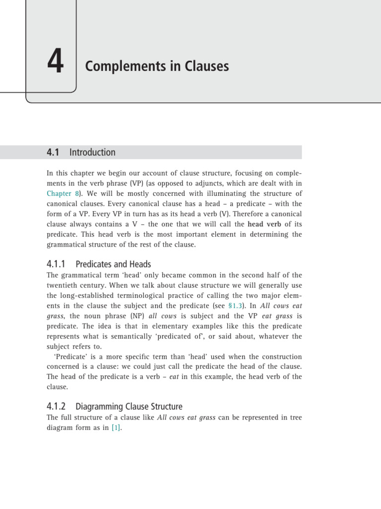 Huddleston, Pullum, Reynolds (2022) - Chapter 4 | PDF Huddleston, Pullum, Reynolds (2022) - Chapter 4 | PDF
