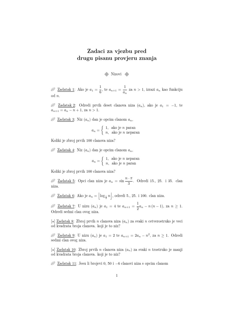 ANGN - Zadaci | PDF