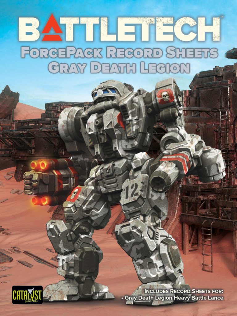 ForcePack Record Sheets Gray Death Legion | PDF
