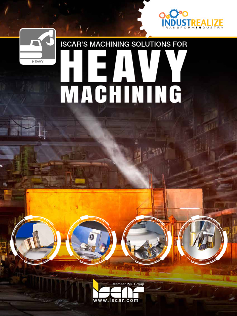 ISCARs Solutions For Heavy Machining 2022 | PDF | Machining | Drilling