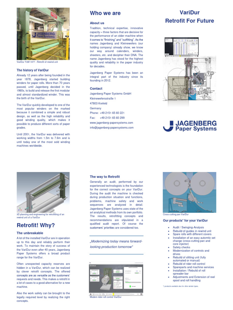 VariDur Retrofit Solutions Overview | PDF | Systems Engineering