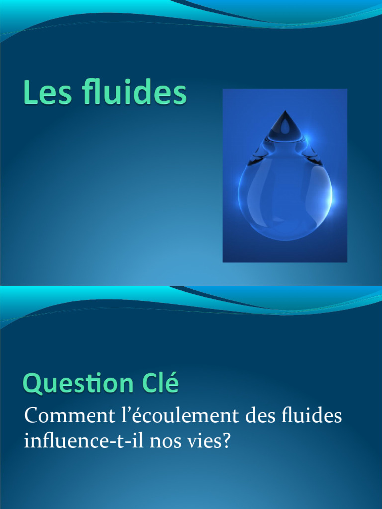 Comprendre l'écoulement des fluides | PDF | Pression | Fluide