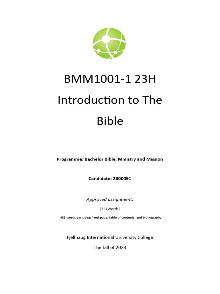 Assignment 1 WHO IS JESUS | PDF | Jesus | Revelation
