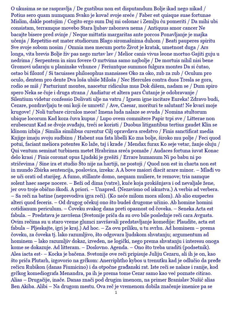 7-Citate Latinisht | PDF