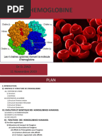 Hemoglobine-Structure Et Metabolisme - Pptés | PDF | Hémoglobine | Chimie