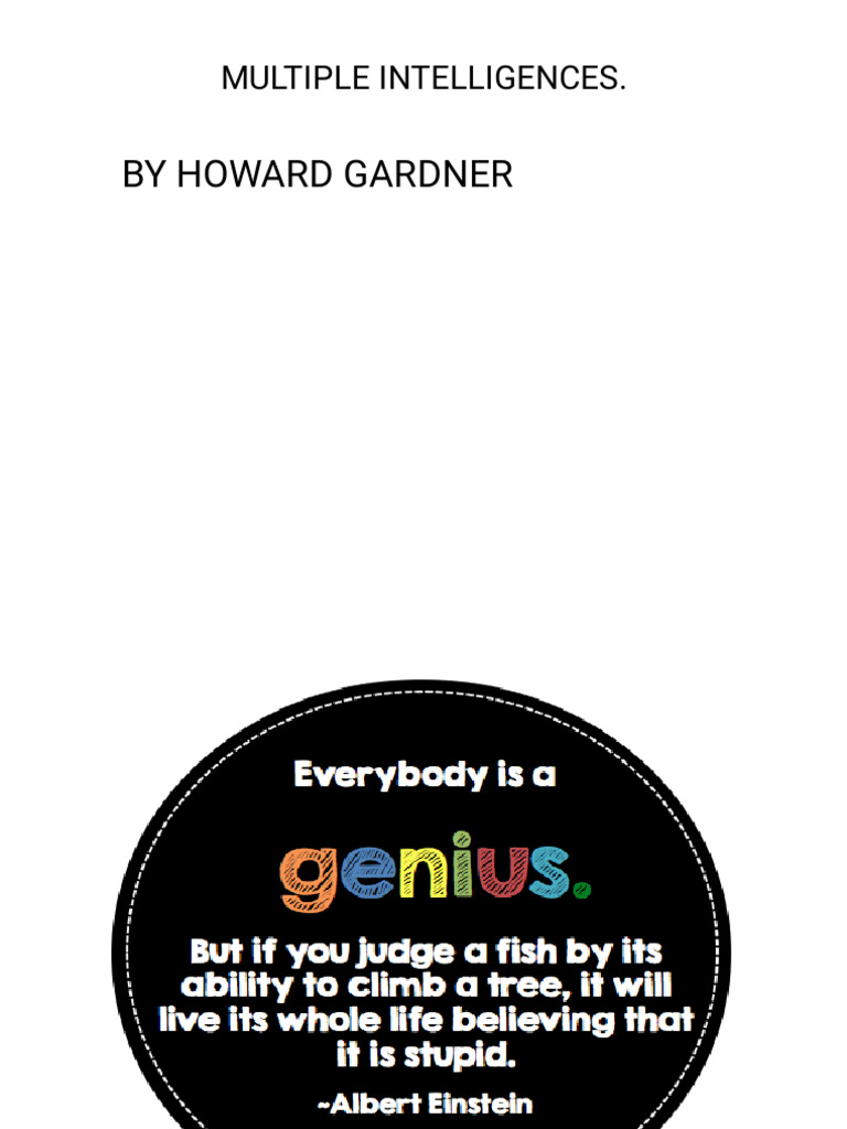 Multiple Intelligences | PDF | Intelligence | Mental Processes