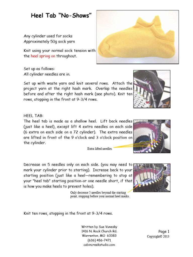 Heel Tab No Shows 1 | PDF | Home & Garden