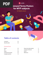 MYP ATL Skills + I Can Posters | PDF | Science | Communication