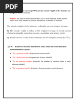 Grade 8 Atomic Structure - Notes... | PDF | Ion | Atoms