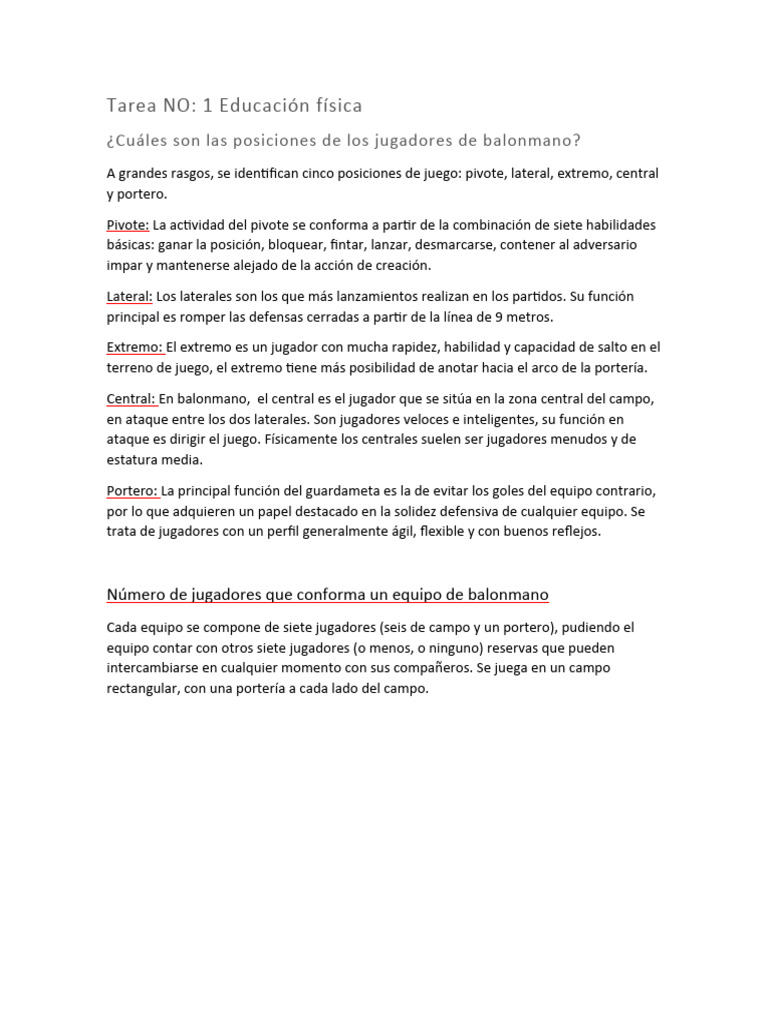 Tarea NO 1 | PDF | Códigos de fútbol | Reglas y regulaciones deportivas Tarea NO 1 | PDF | Códigos de fútbol | Reglas y regulaciones deportivas
