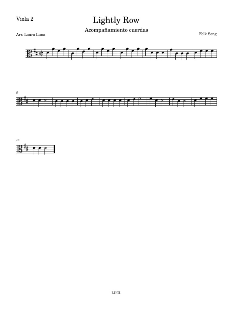 Lightly Row Viola | PDF