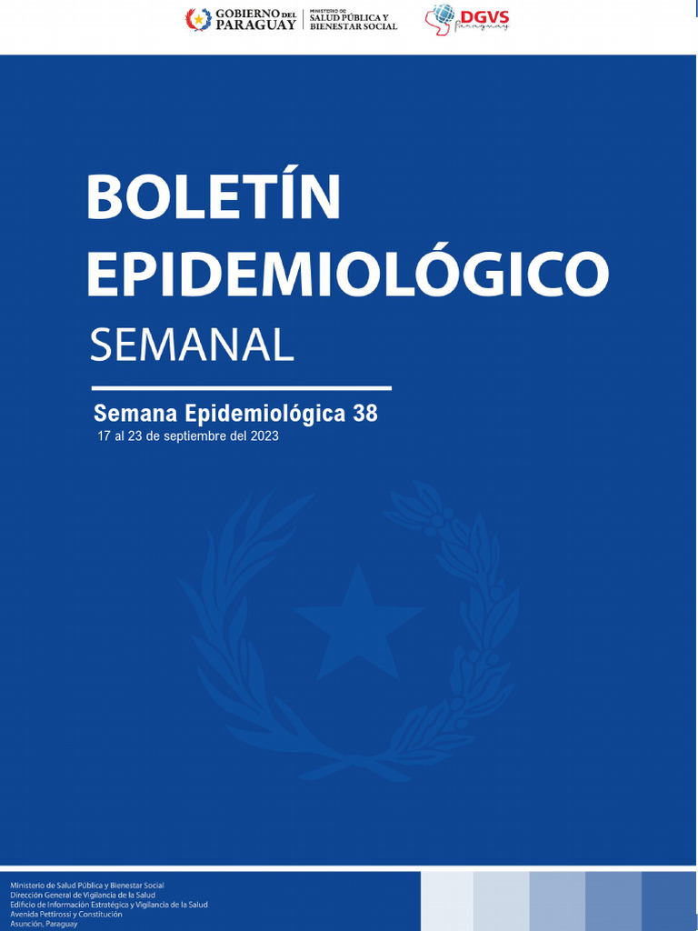 SE 38 - Boletin Epidemiologico Semanal - DGVS | PDF