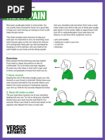 Neck Exercise | PDF