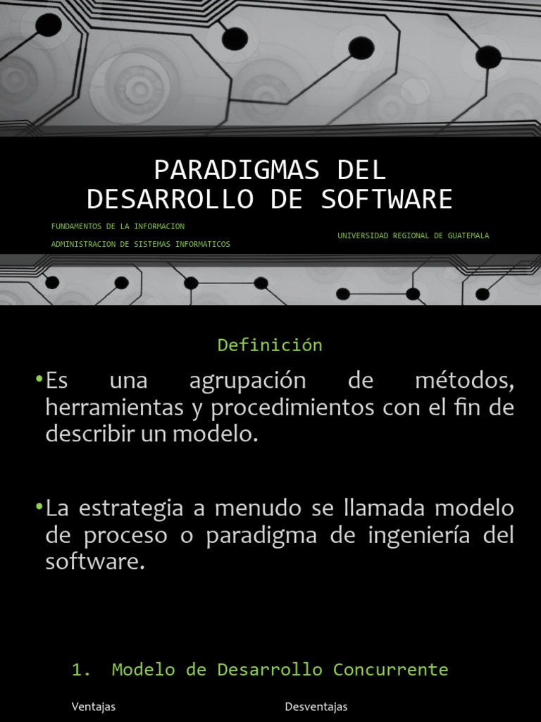 Paradigmas Del Desarrollo de Software | PDF
