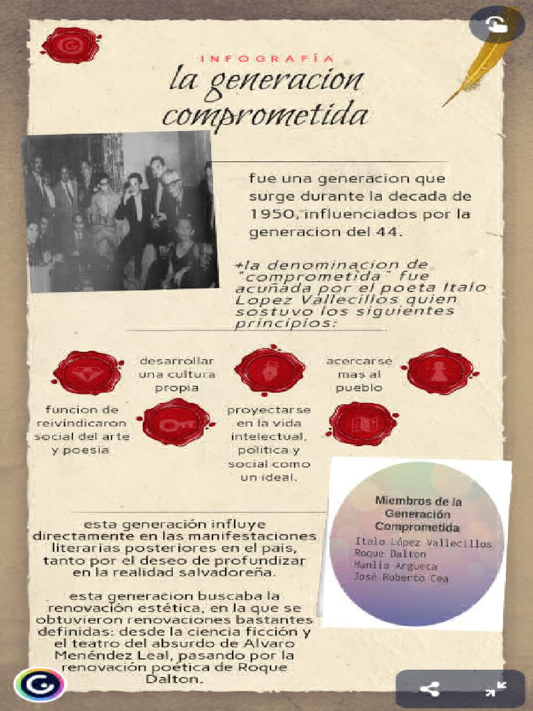 Infografia La Generacion Comprometida | PDF