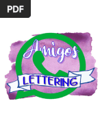 Florituras en Lettering: Guía Práctica | PDF