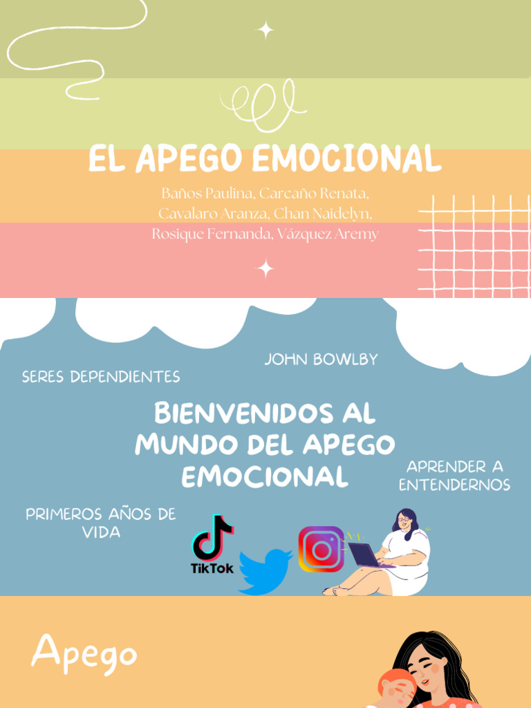 El Apego Emocional | PDF | Teoría de apego | Adultos