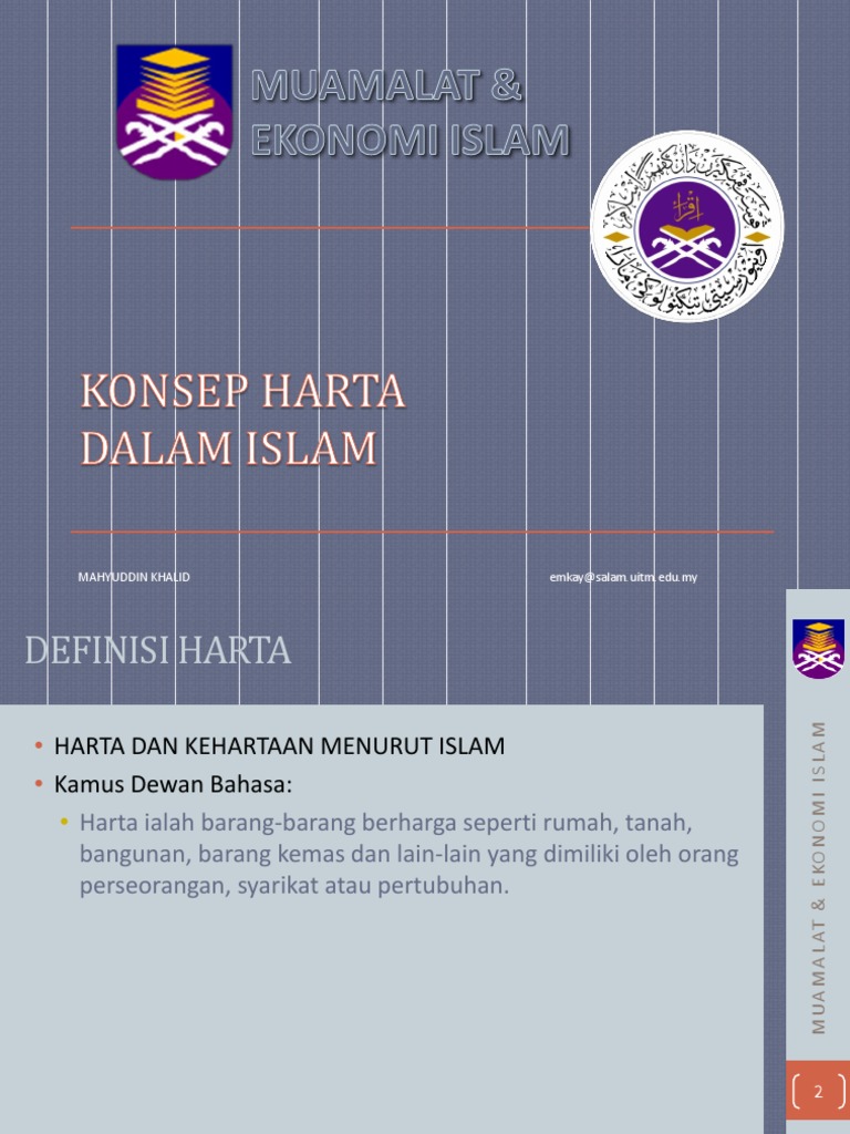Konsep Harta dalam Islam | PDF | Hukum