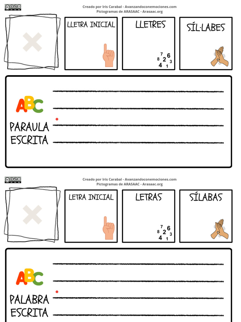Conciencia Léxica y Letras Iniciales | PDF