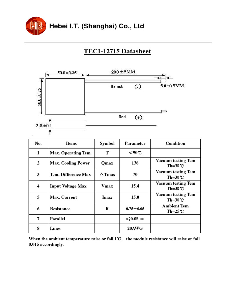 Tec1 12715 | PDF