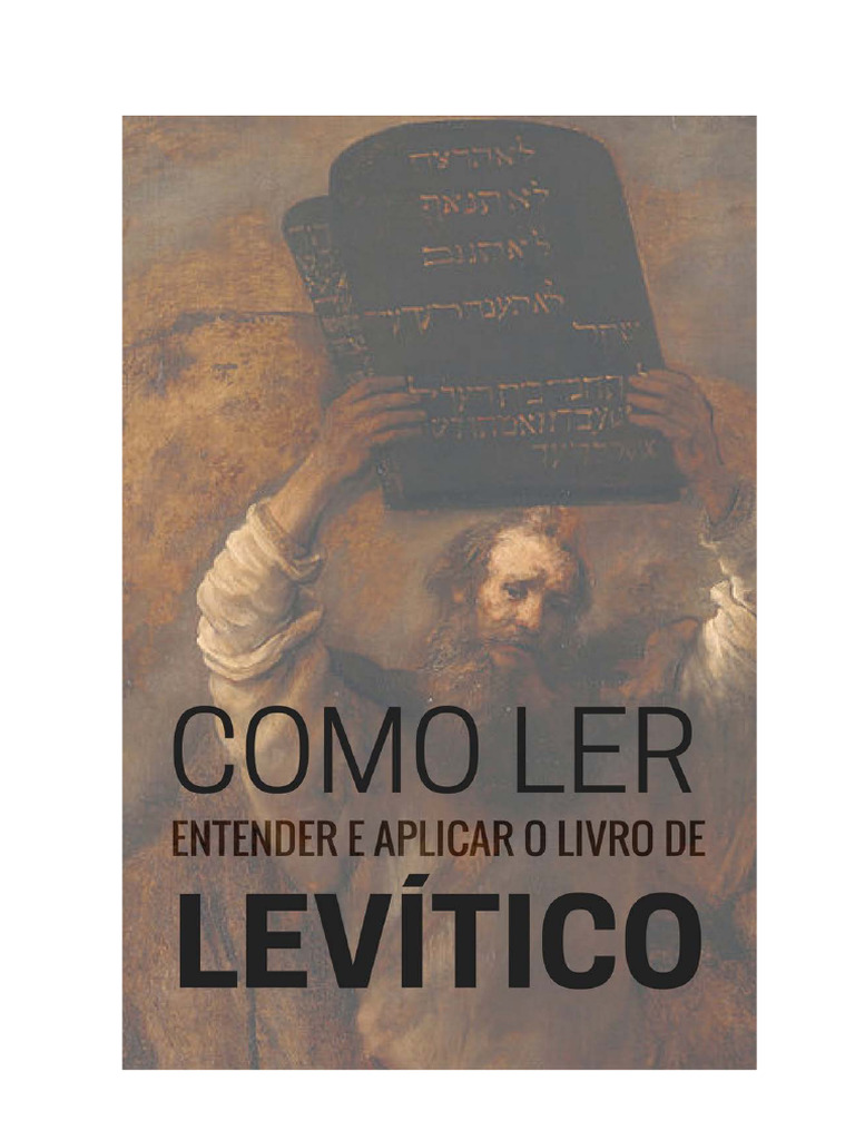 Como Ler Levitico Definitivo | PDF