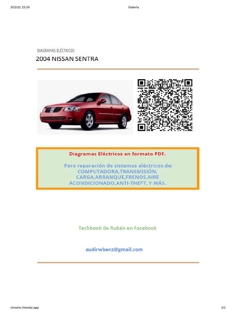 Libro 2004 Nissan Sentra | PDF